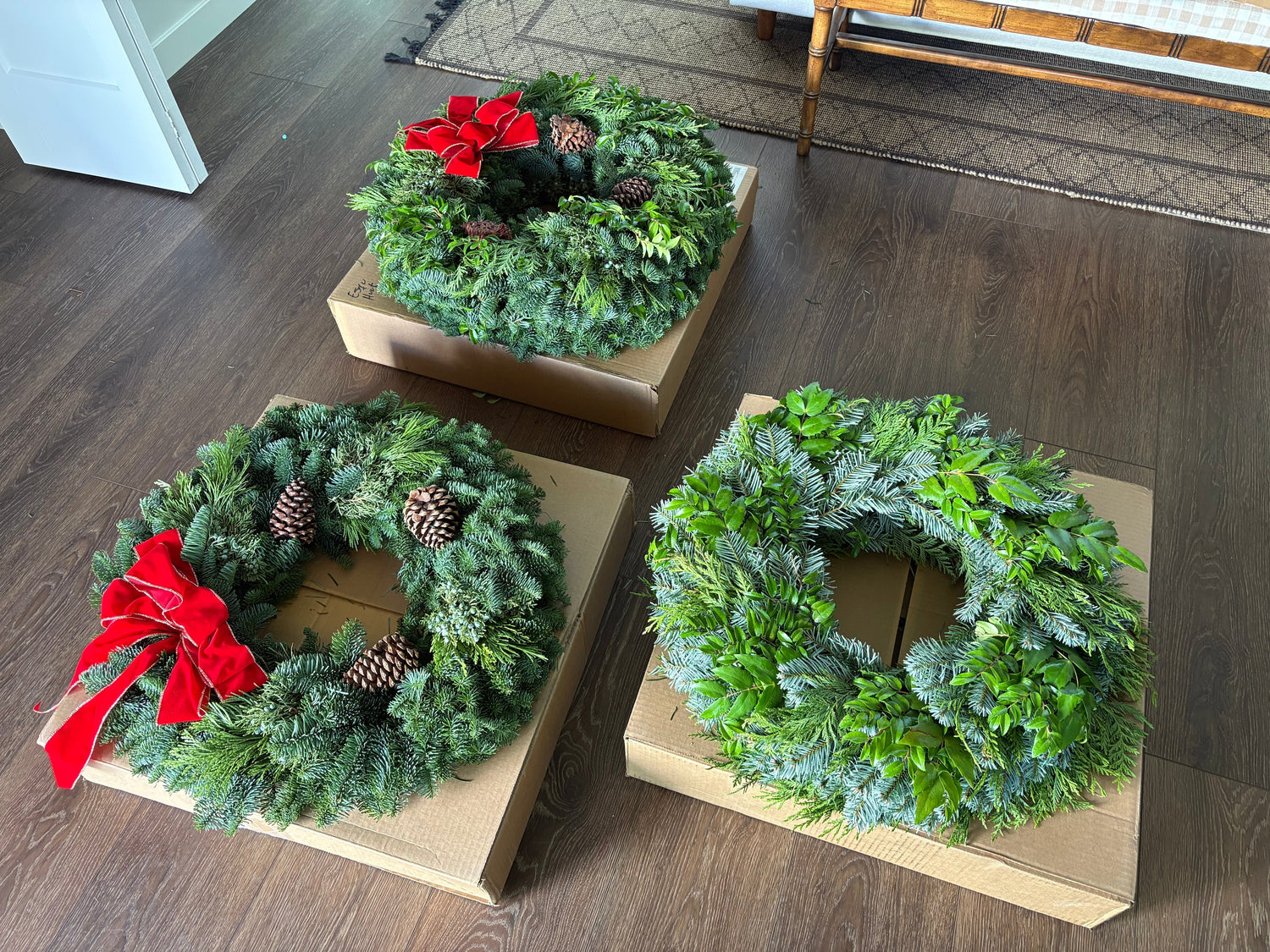 Natural, Handmade Fresh Wreaths Shipped Nationwide | WreathCo